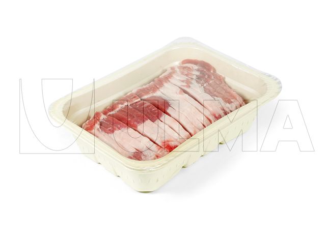 Fleischfilets verpackt in versiegelter Schale mit Celullose — ULMA ...